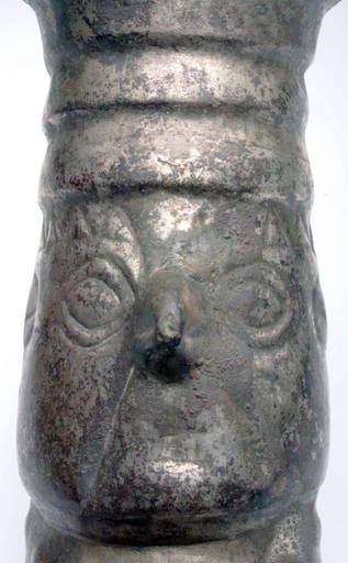 Chimu Silver Effigy Vessel/Beaker - Jan 24, 2014 | Artemis Gallery in CO