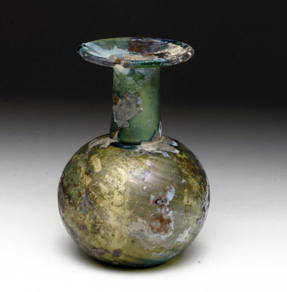 Roman Glass Flask - Mar 14, 2014 | Artemis Gallery in CO