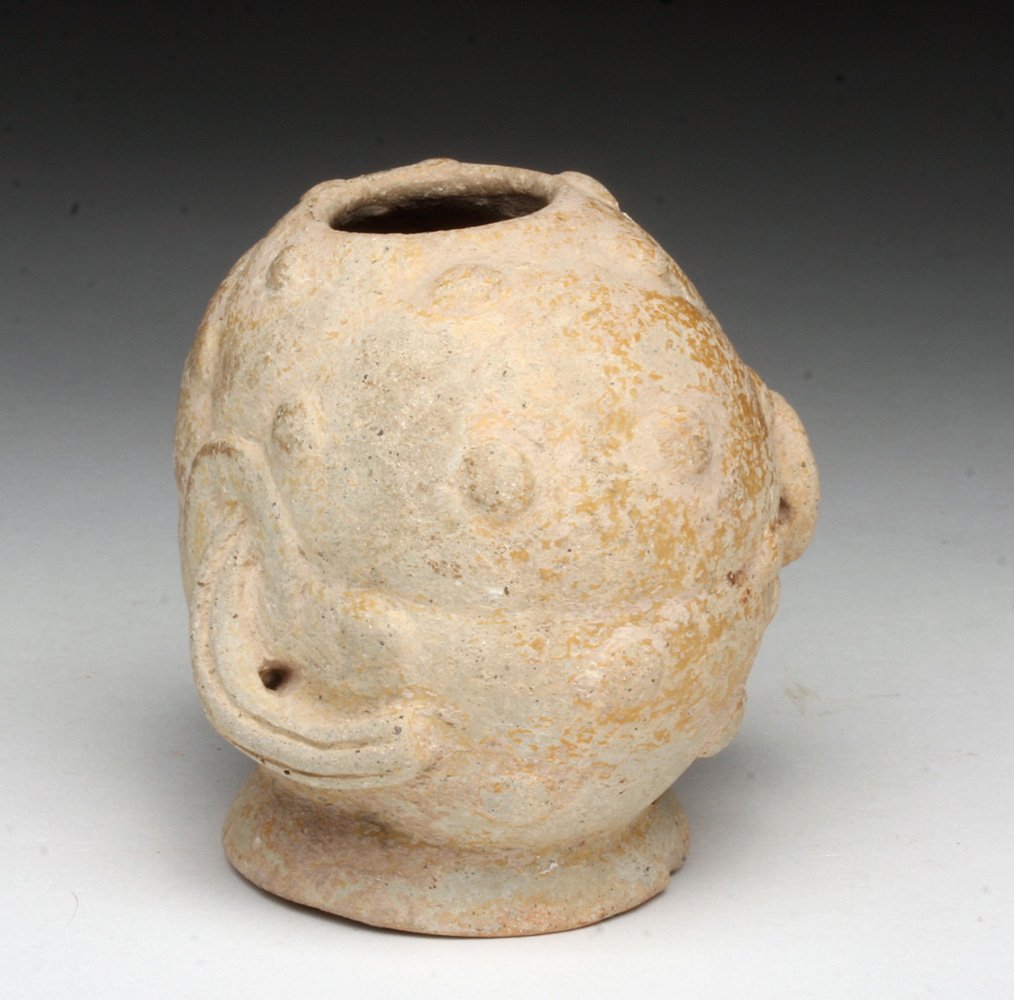 Superb Mayan Poison Pot, Melon Form - May 21, 2014 | Artemis Gallery in CO