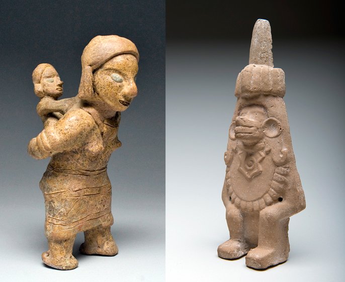 Two Pre Columbian Potteries From Mexico