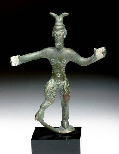 Roman Bronze Figure of Pan - Dec 05, 2014 | Artemis Gallery in CO