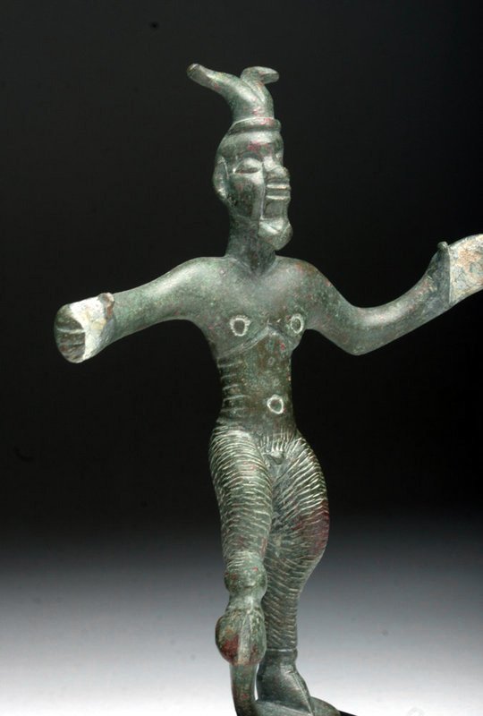Roman Bronze Figure of Pan