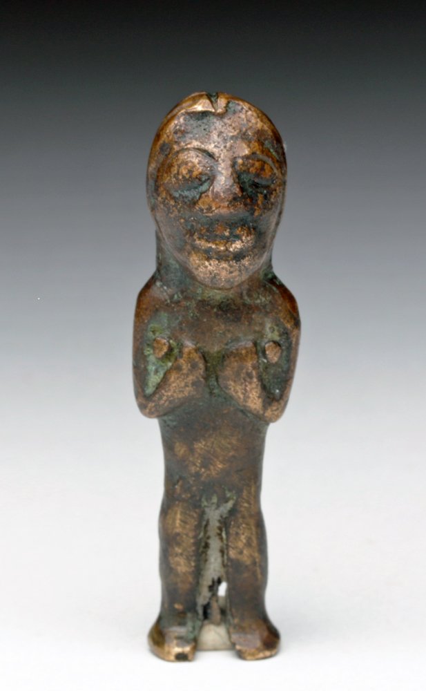 Inca Bronze Female Capacocha Figurine - Dec 05, 2014 | Artemis Gallery ...