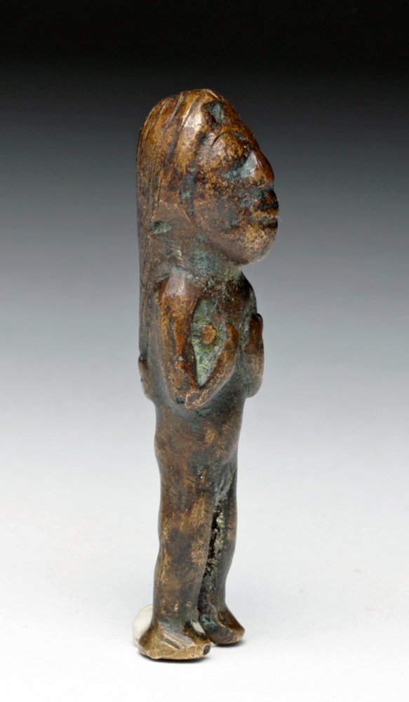 Inca Bronze Female Capacocha Figurine - Dec 05, 2014 | Artemis Gallery ...