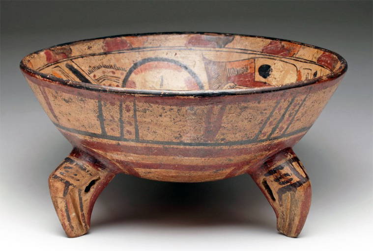 Costa Rican Rattle Leg Bowl