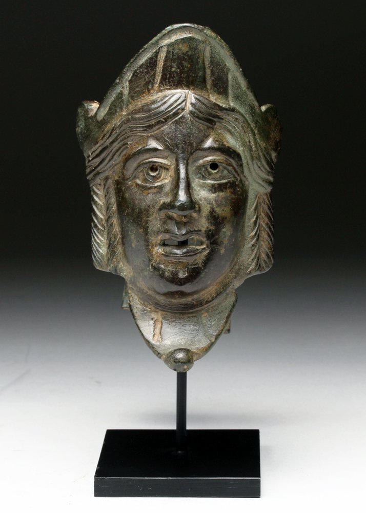 Exhibited Roman Bronze Theater Mask of a Goddess - Jun 11, 2015 ...