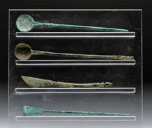 Roman Bronze Medical Set - 6 Tools - Mar 19, 2015 | Artemis Gallery in CO