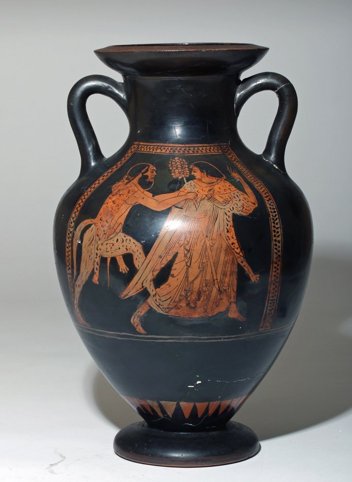 Important Greek Attic Red-Figure Amphora, TL Tested