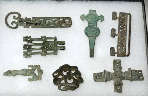 Roman Legionary Bronze Belt Fittings
