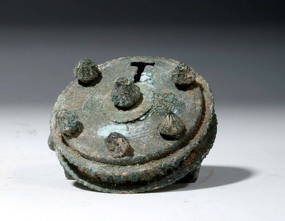 Museum-Exhibited Roman Bronze Lock Mechanism