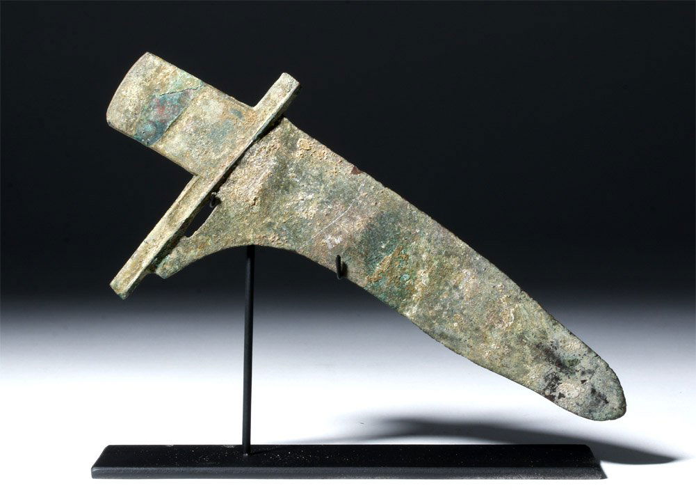 Chinese Shang Dynasty Bronze Halberd / Ge, ex-Piscopo - Apr 20, 2016 ...