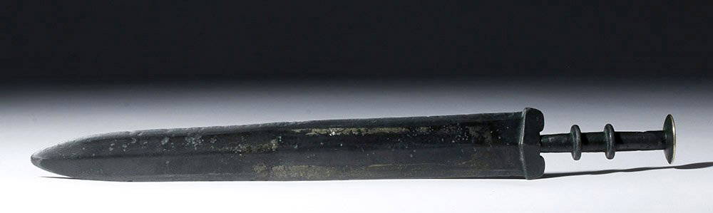 Khmer Bronze / Iron Short Sword, Ex Piscopo