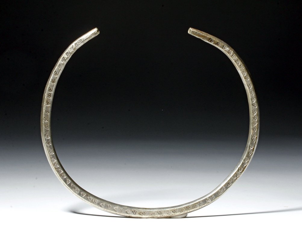 Massive Viking Silver Neck Torque - Stamped Designs - Jun 02, 2016 ...