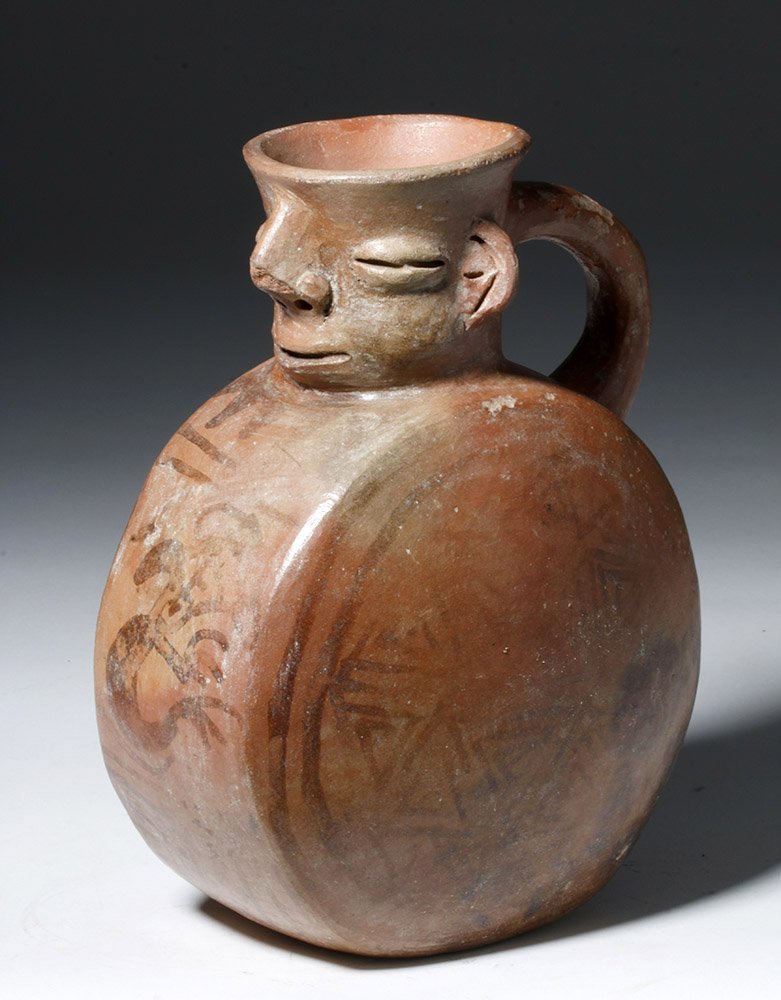 Pre Columbian Vicus Canteen