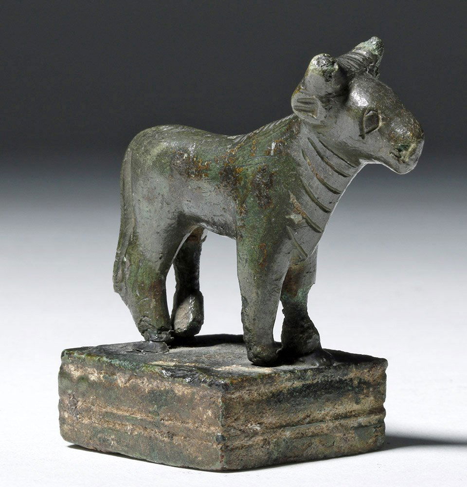 Fine Roman Bronze Bull Votive on Integral Plinth - Oct 10, 2016 ...