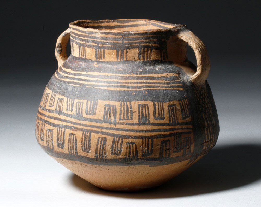 Chinese Neolithic Pottery Jar 4000 Years Old!