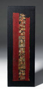 Wonderful Finely Woven Huari Textile Panel