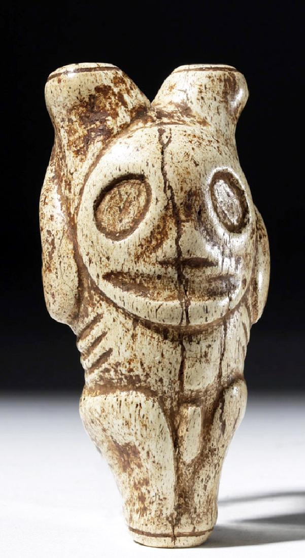 Ultra Rare Taino Bone Cohoba Drug Inhaler - Jan 19, 2017 | Artemis ...