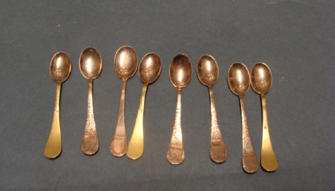 Lot of 6 10KT Yellow Gold Salt Spoons - Sep 28, 2017 | Tonya Cameron ...