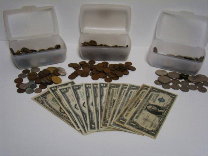 Paper And Coin Currency