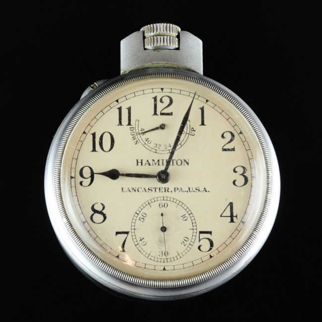 5: LEGENDARY HAMILTON CHRONOMETER WATCH MODEL# 22