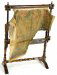 6: ANTIQUE FLOOR STANDING TAPESTRY FRAME