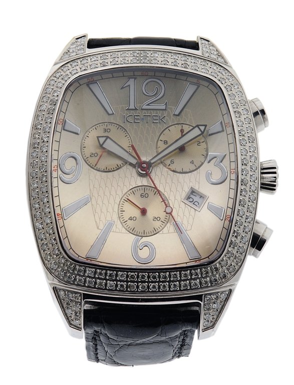 14: A GENTLEMANS ICE TEK MAGNUM CHRONO WATCH WITH CROCO - Jul 29, 2012 ...