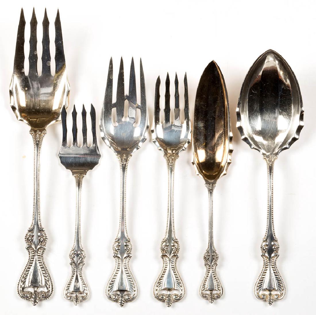 Towle "old Colonial" Sterling Silver Serving Articles,