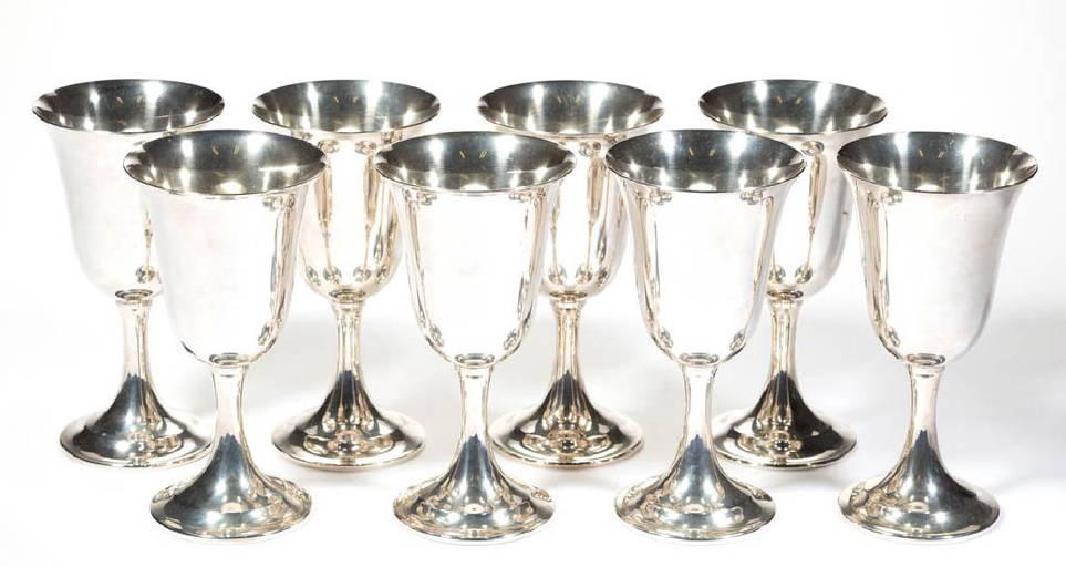 International Silver Co. "lord Saybrook" Goblets, Set