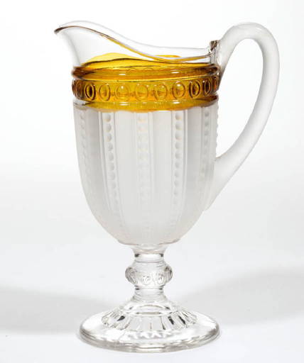 Duncan No. 95 / Gonterman Amber Stained Creamer