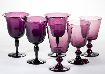 Three Steuben Art Glass Examples