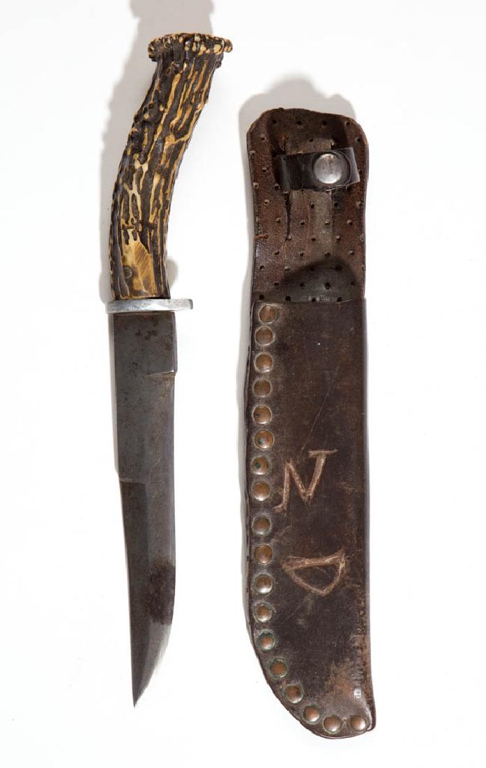 American Fixed Blade Bowie Knife