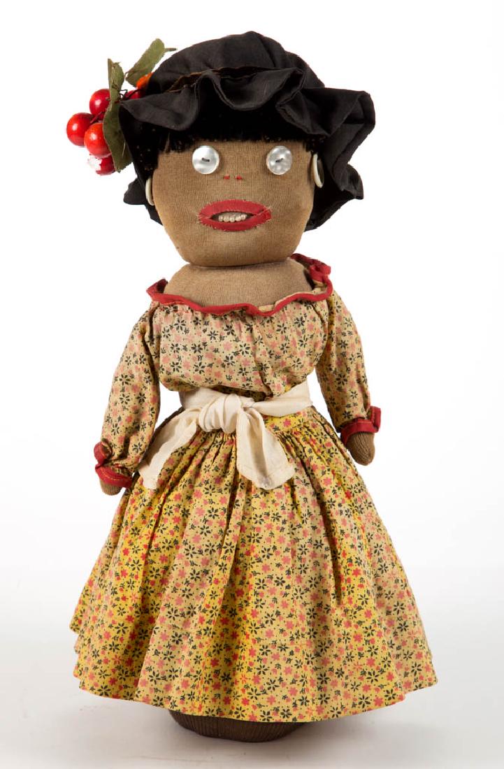 BLACK AMERICANA "MAMMY"-STYLE BOTTLE DOLL
