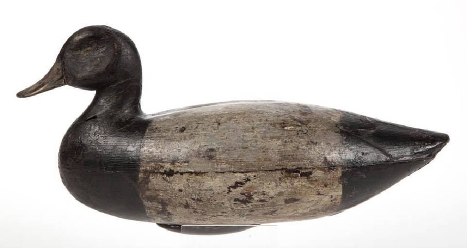 American Carved And Painted Scaup Decoy