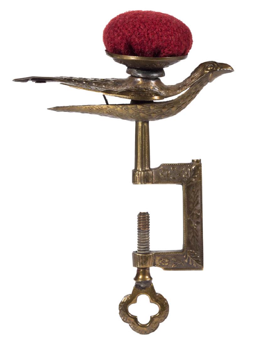 WATERMAN'S BRASS SEWING BIRD CLAMP