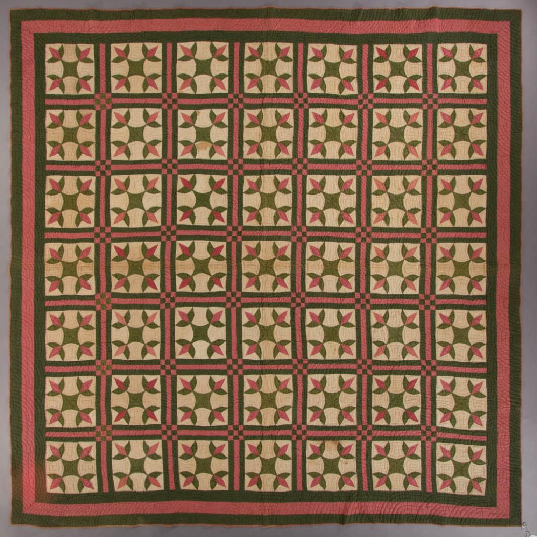 VIRGINIA WANDERING FOOT PIECED QUILT