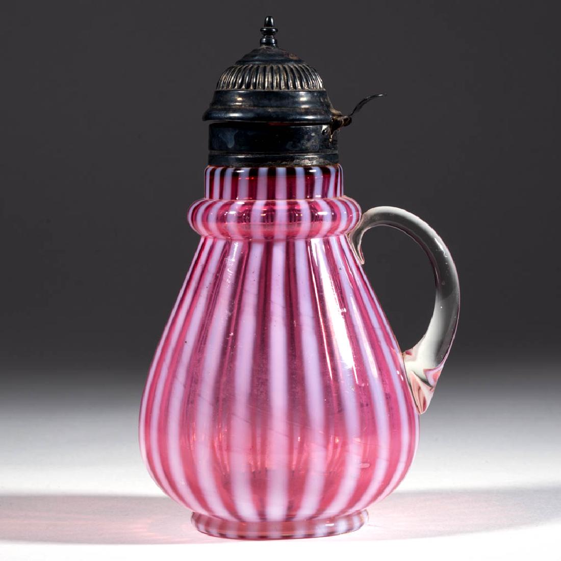 STRIPE - RING NECK SYRUP PITCHER
