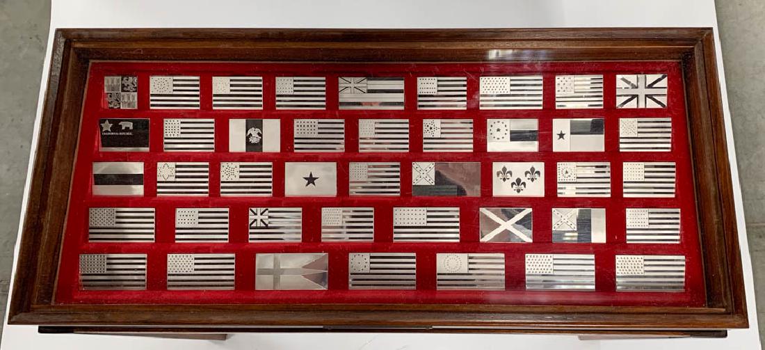 Franklin Mint Great Flags Of America Sterling Silver