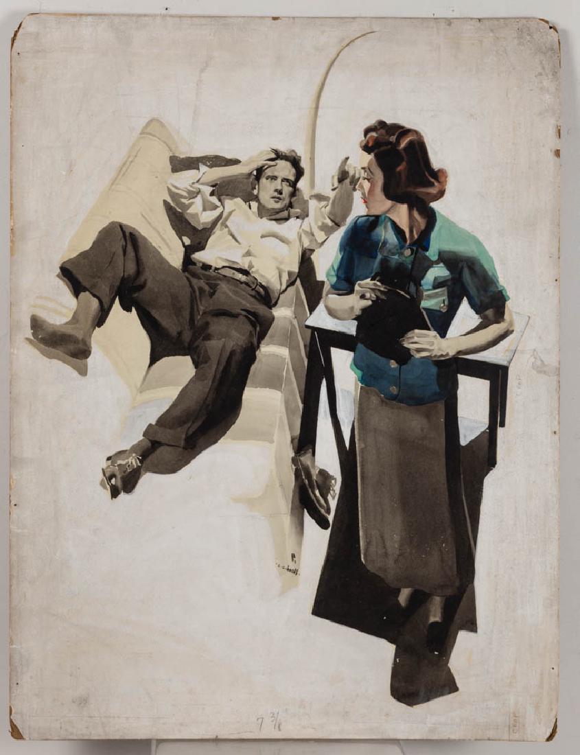 CECIL CALVERT BEALL (AMERICAN, 1892-1967) ORIGINAL