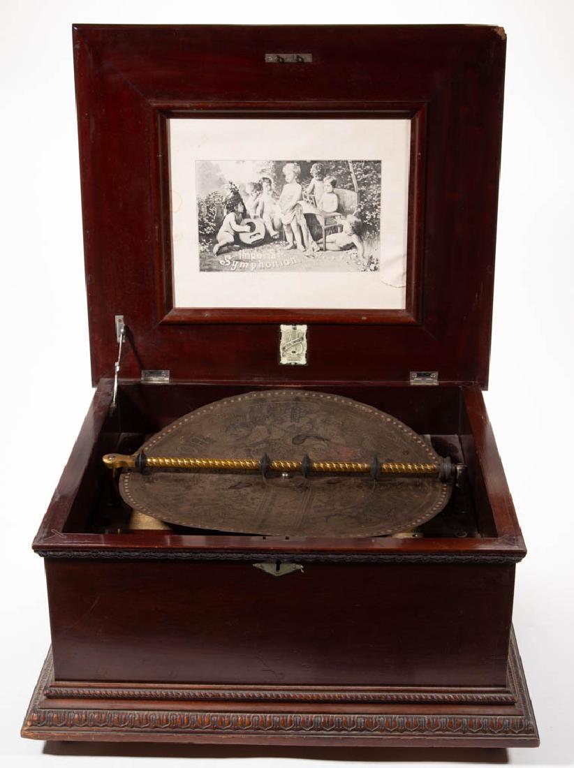 IMPERIAL SYMPHONION DISC MUSIC BOX