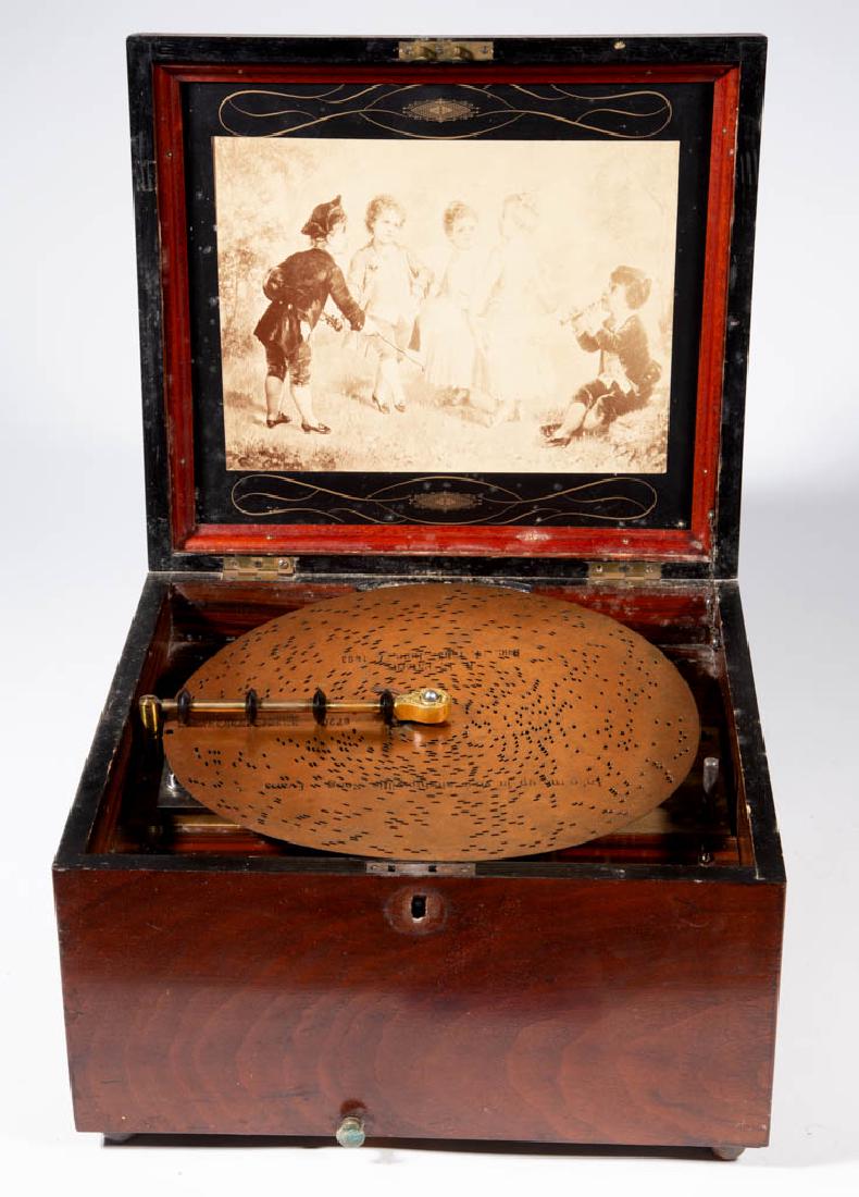 GERMAN POLYPHON DISC MUSIC BOX