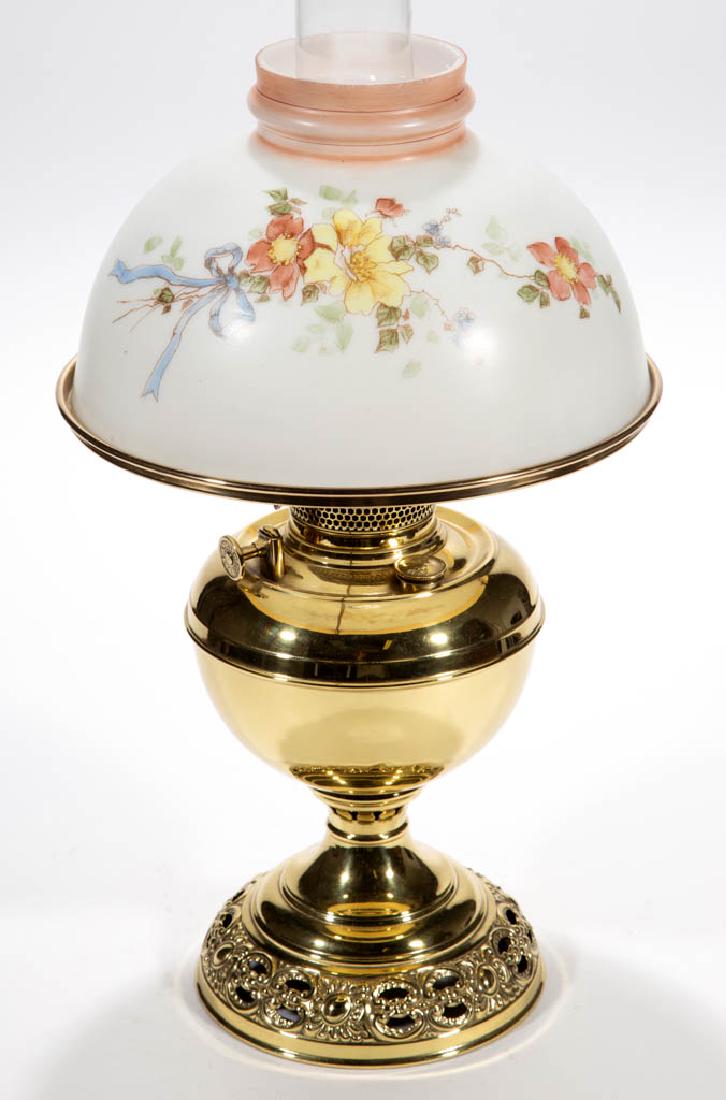 BRADLEY & HUBBARD BRASS TABLE LAMP