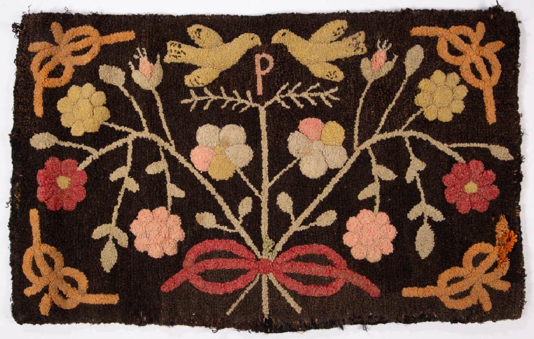 FOLK ART PICTORIAL HOOKED RUG - Jun 21, 2019 | Jeffrey S. Evans ...