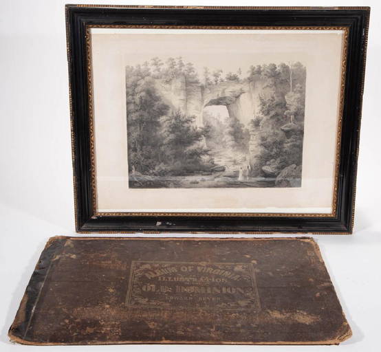 Edward Beyer (1820 1865) "album Of Virginia" Print