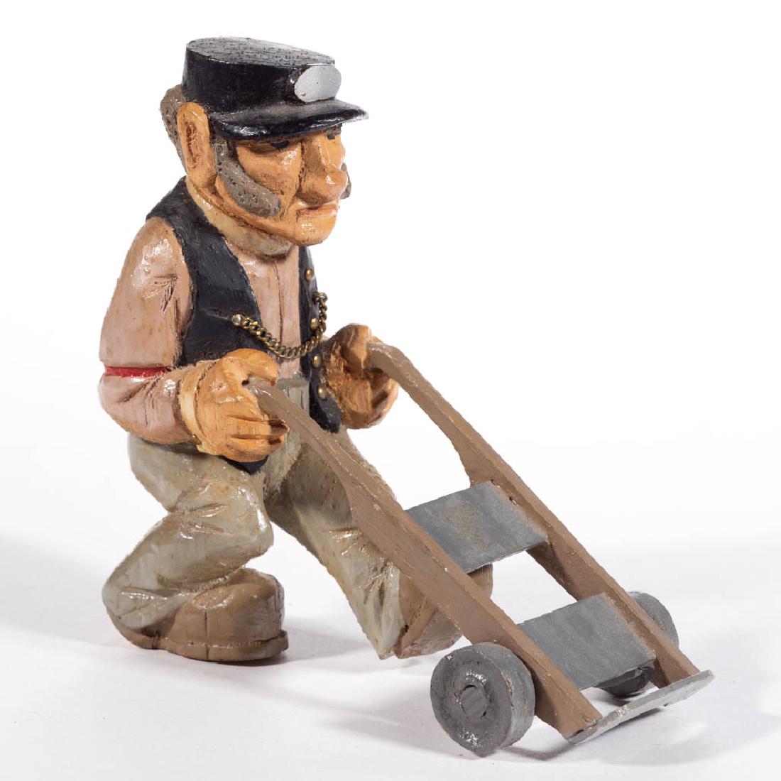 FOLK ART CARVED AND PAINTED TRAIN CONDUCTOR - Jun 22, 2019 | Jeffrey S ...
