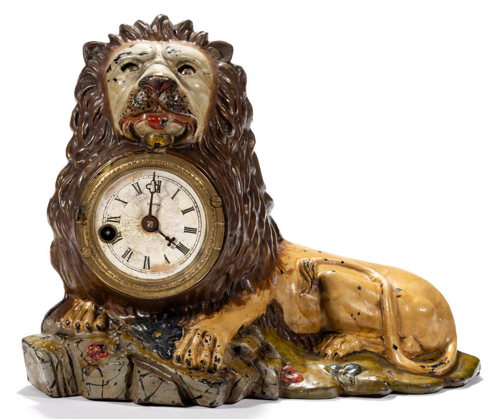 BRADLEY & HUBBARD CAST-IRON LION BLINKING EYE CLOCK - Aug 24, 2019 ...