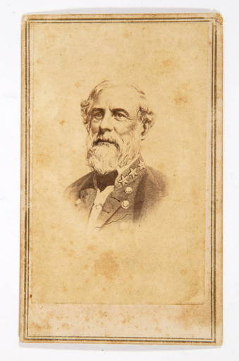 Civil War Confederate Robert E. Lee (1807 1870) Cdv