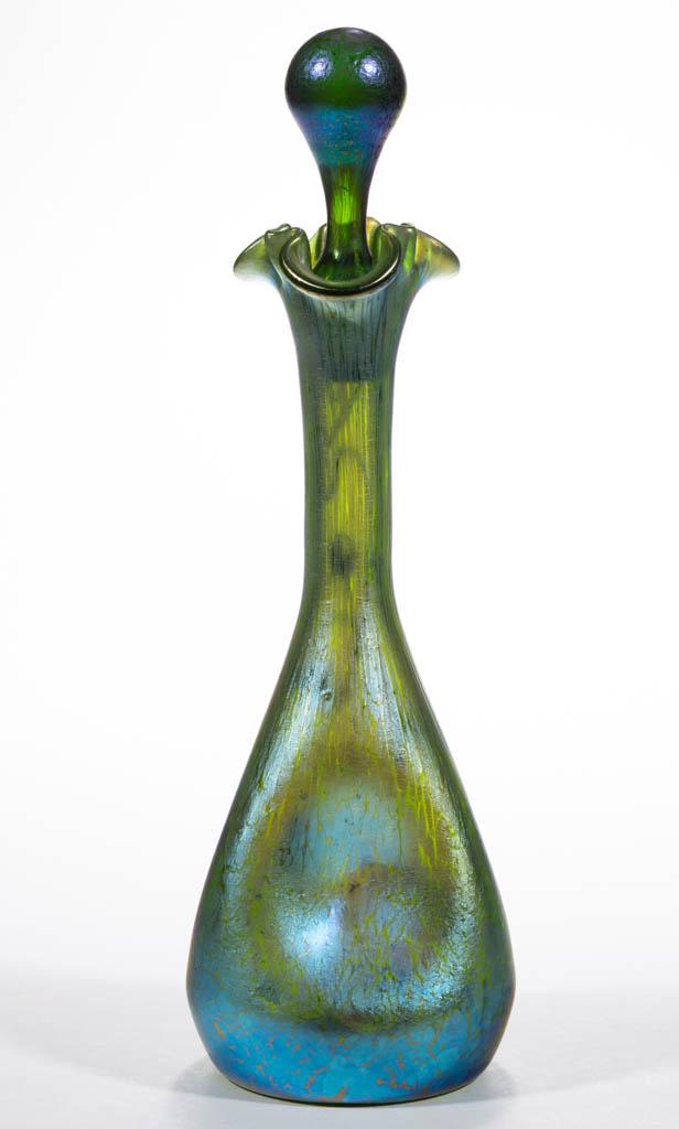 LOETZ CRETA PAPILLON SILVER-OVERLAY ART GLASS DECANTER - Oct 19, 2019 ...