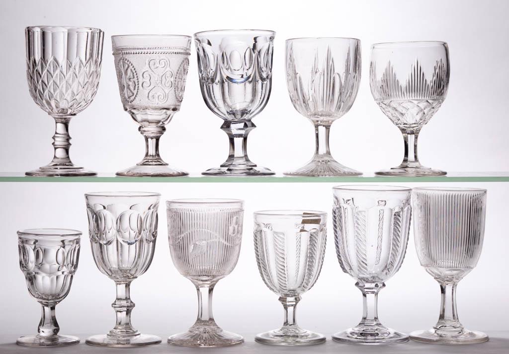 ASSORTED FLINT EAPG GOBLETS, LOT OF TEN - Nov 15, 2019 | Jeffrey S ...