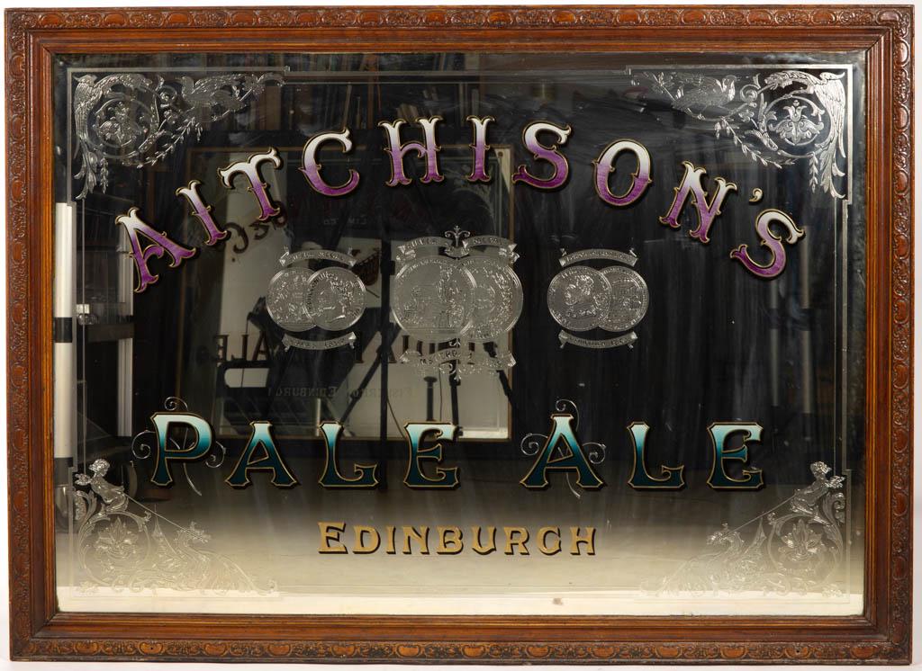ANTIQUE ADVERTISING SALOON / BAR MIRROR - Feb 29, 2020 | Jeffrey S ...